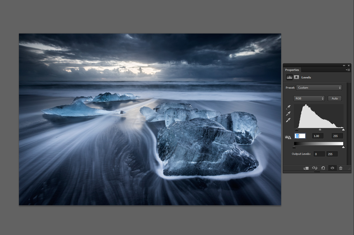 BTS Spot The Shark 8 Levels Adjustment Layer 500px
