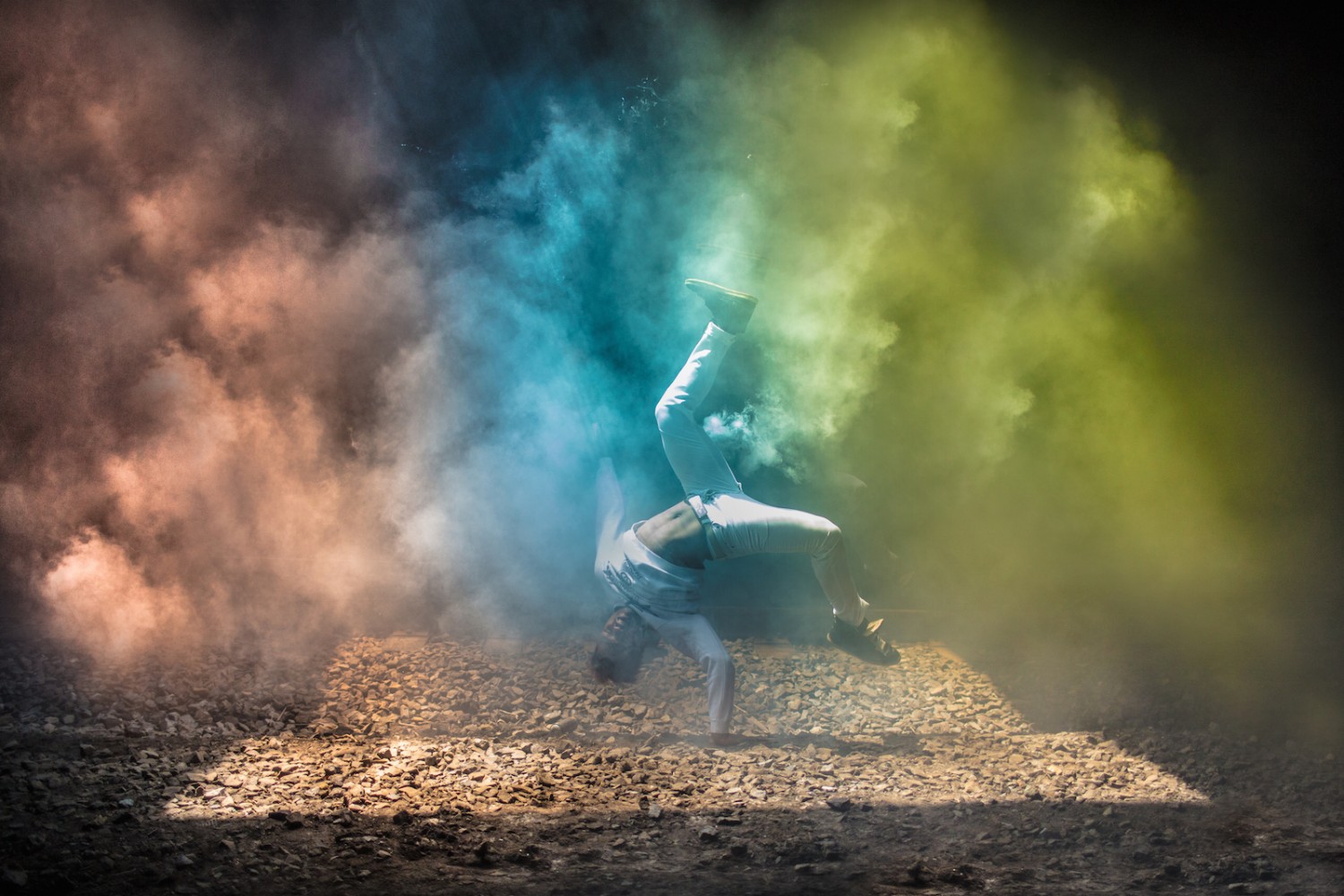 Shooting Break Dancers and Smoke Bombs Underground - 500px