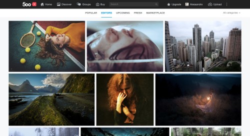 Introducing a Brand New 500px Profile, Photo Page, and Discover ...
