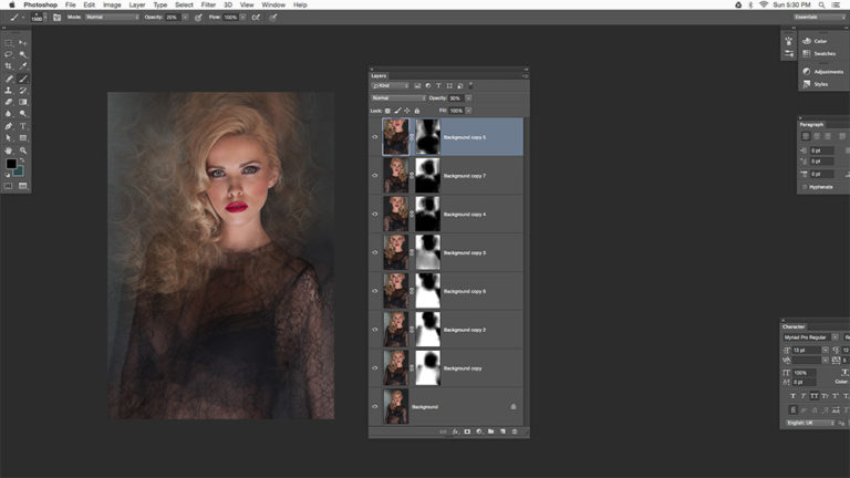 Create Multiple Exposure Photoshop Tutorial