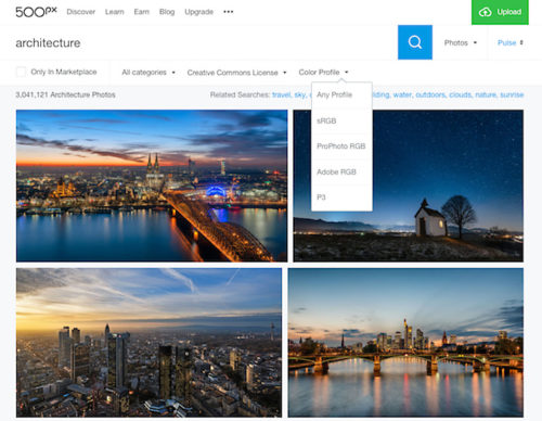 500px, Color Profiles, File Formats and You - 500px