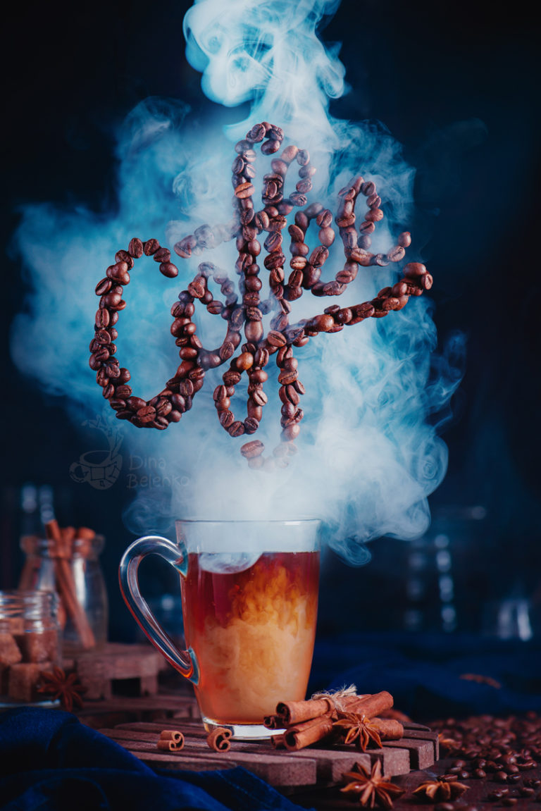 How to create a dynamic coffee-themed still life - 500px