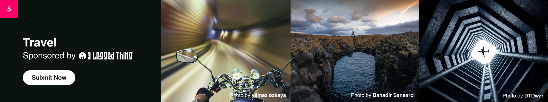 Travel 1920 x 360 - 500px